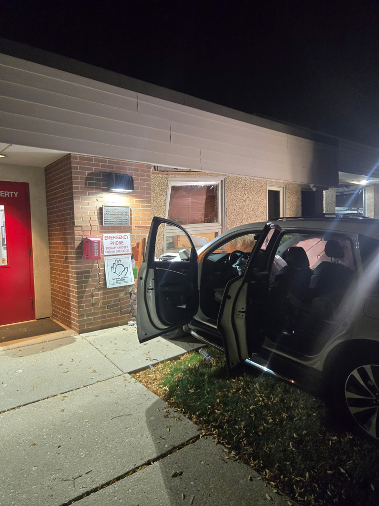 Photos: SUV slams into Wauconda fire station, $100K in damage reported