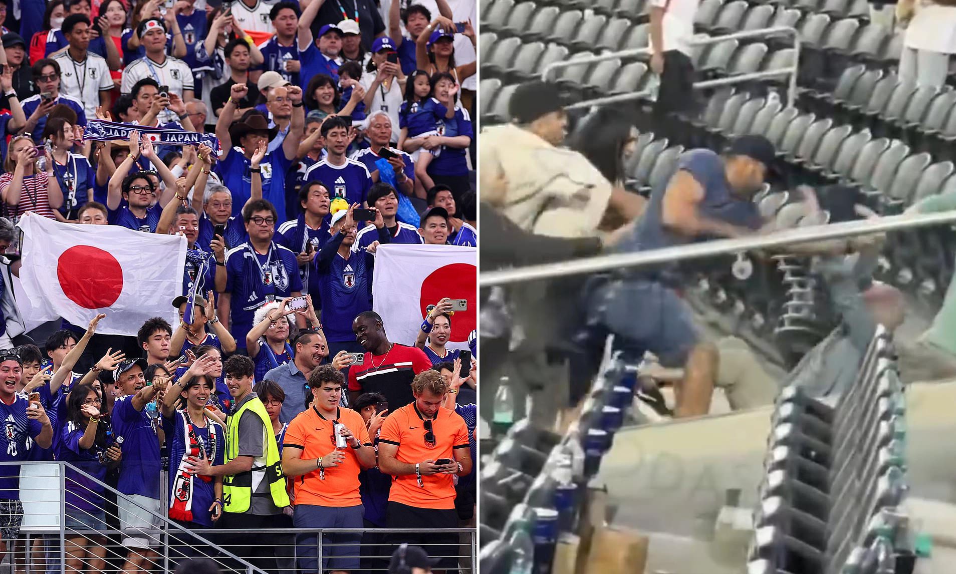 Fears over World Cup violence as Iran fans brawl and claims FIFA has ...