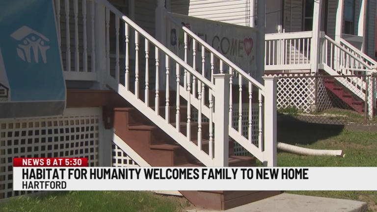 Habitat for Humanity builds new home for Hartford family