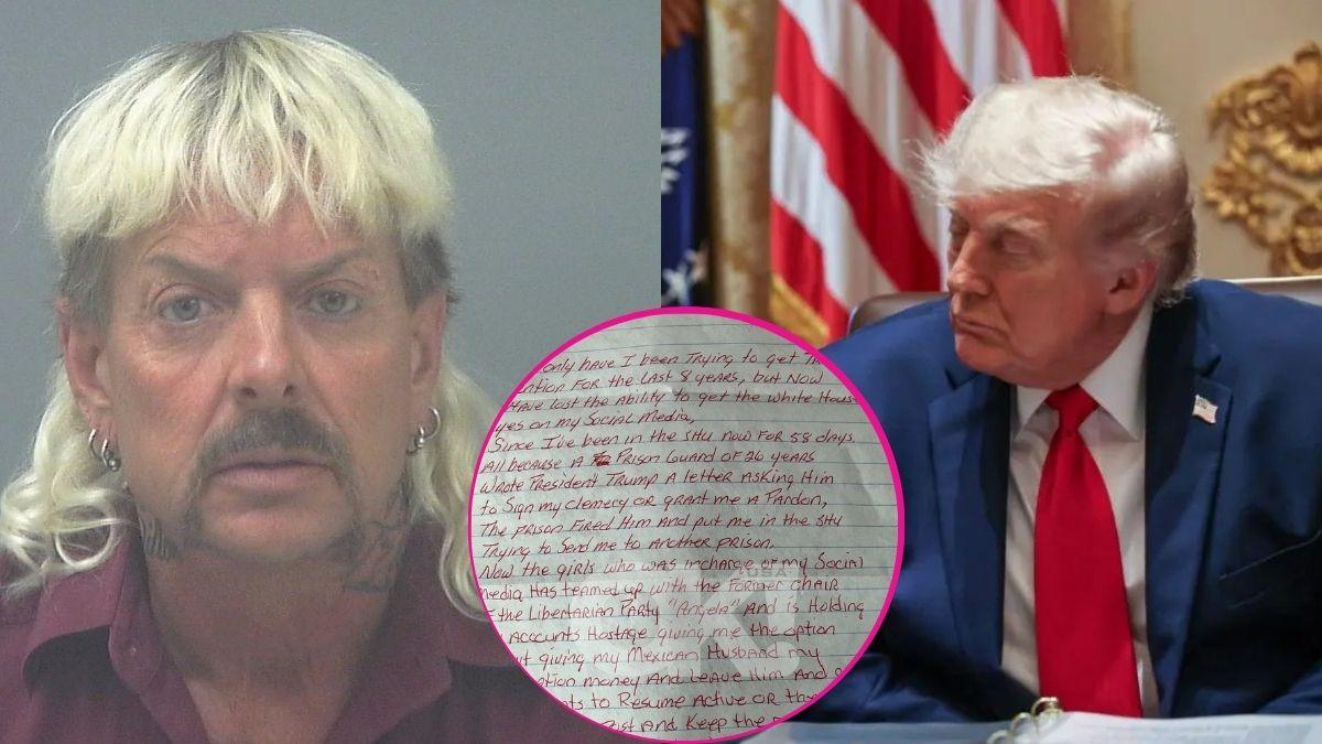 Joe Exotic sends letter to OK! from solitary confinement, claims he's ...