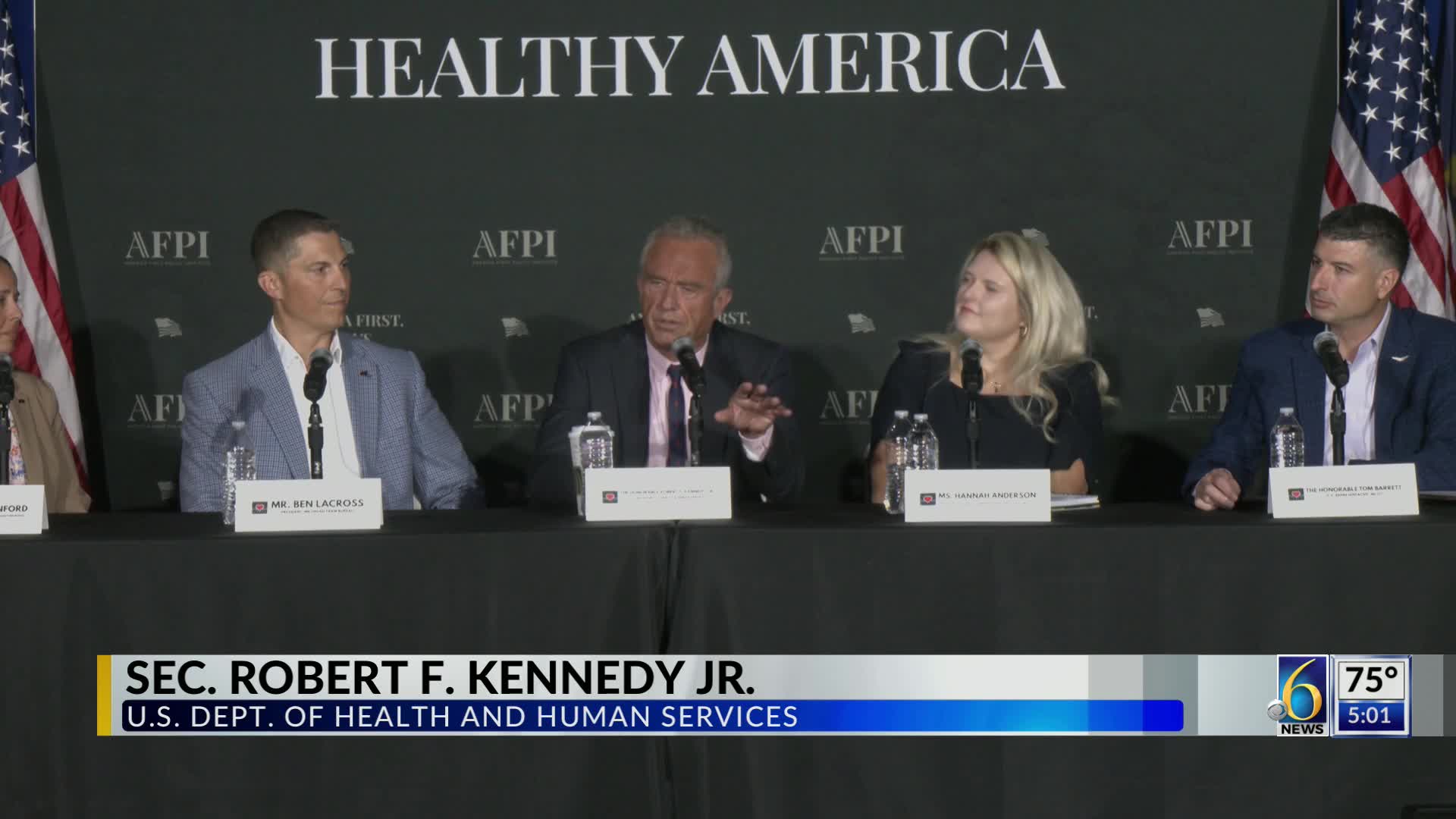 In Charlotte, RFK Jr. pushes eating healthy food