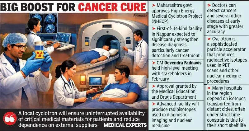 City gets Maha govt nod for high-energy medical cyclotron