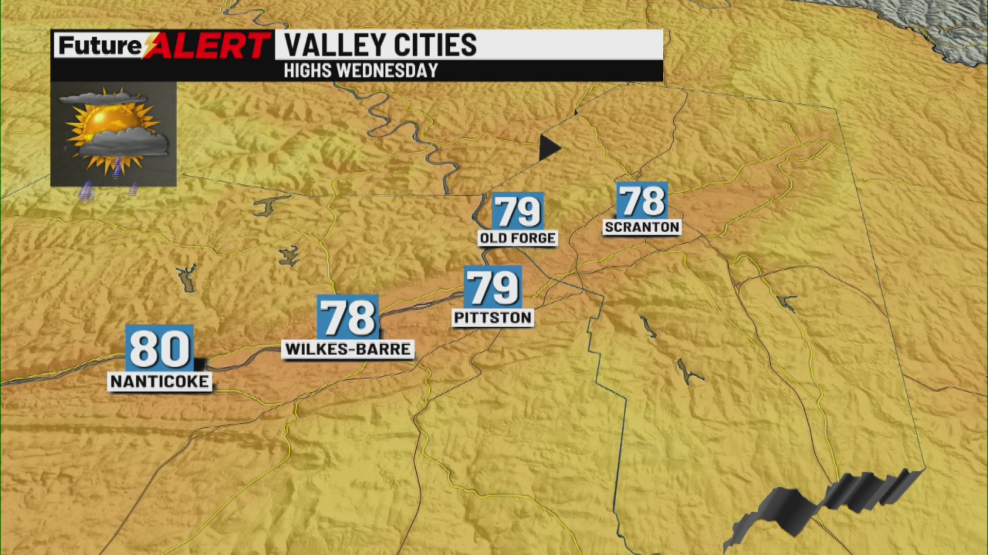 Wyoming Valley weather forecast - 06/16/26 - evening | 28/22 News