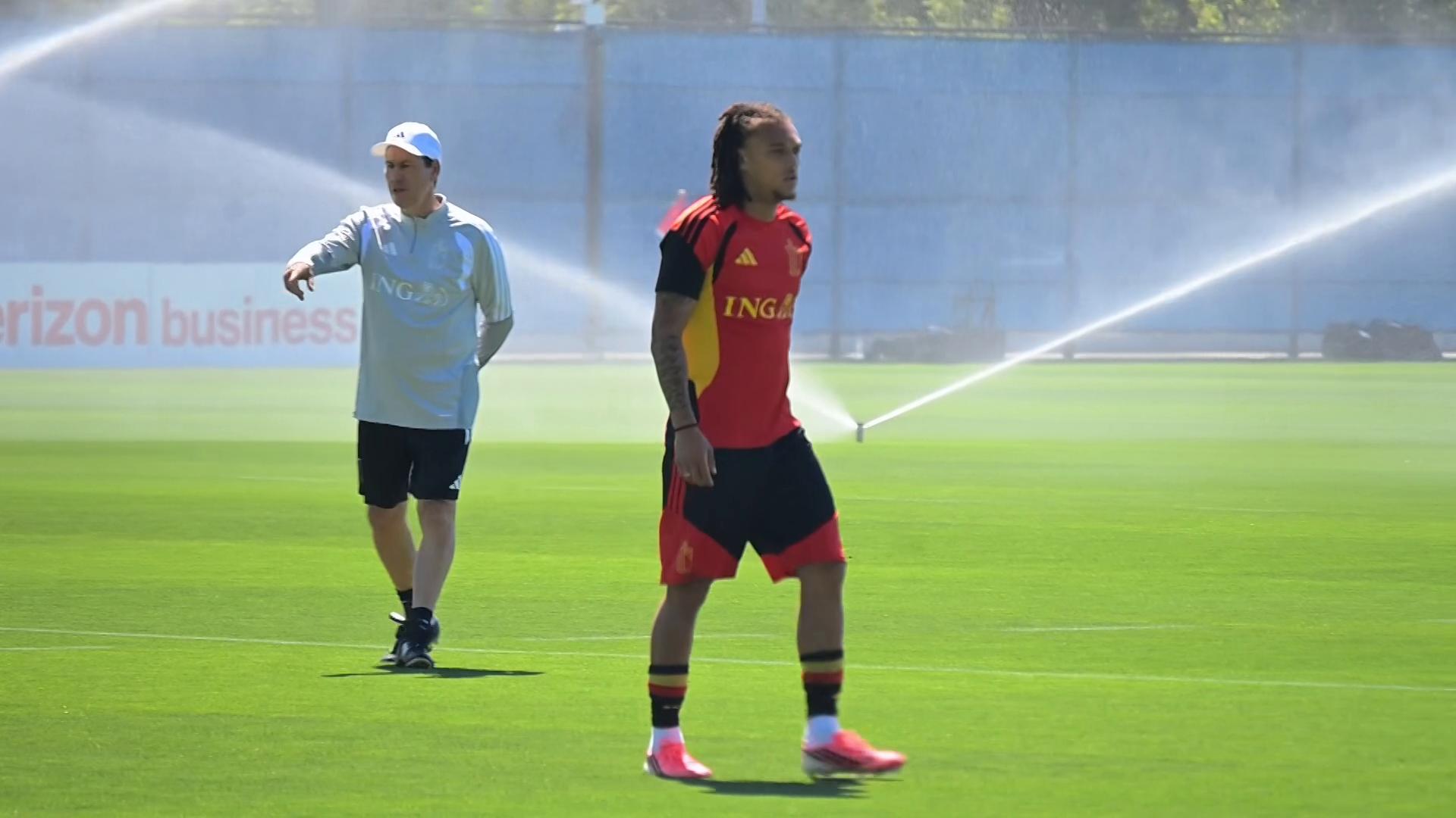 Reduced Belgium squad train following Egypt draw