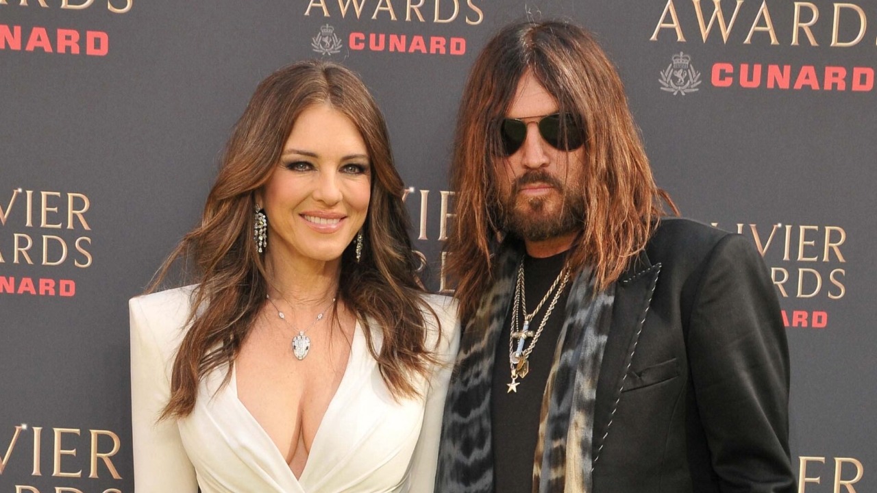 Elizabeth Hurley in no rush to marry Billy Ray Cyrus: 'Very happy with ...