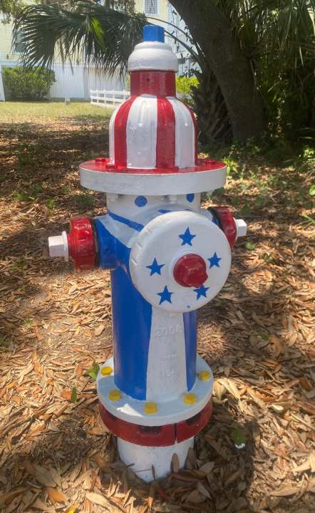 Tybee holds fire hydrant painting contest for Fourth of July