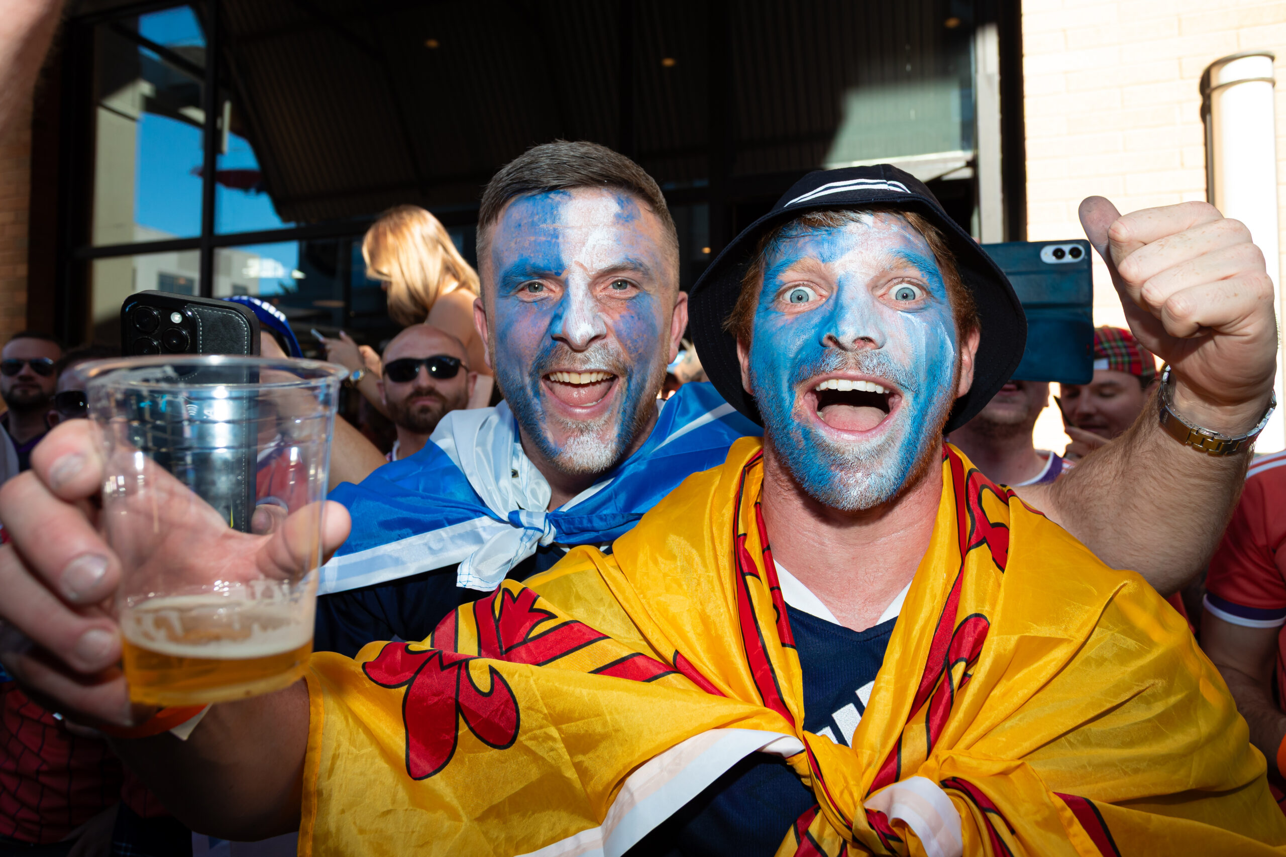 Scotland fans drink Boston bars dry during World Cup