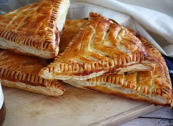 Frangipane con pera en porciones individuales