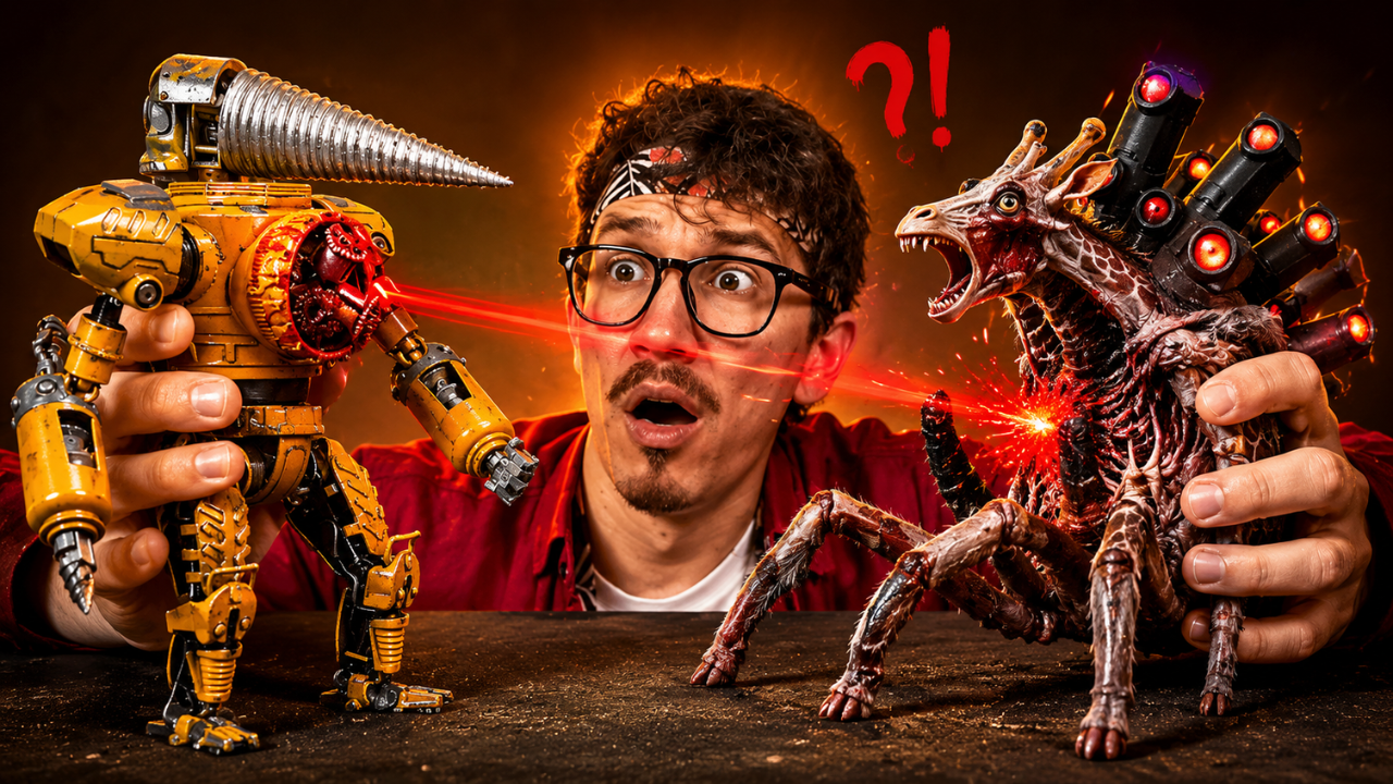 Epic showdown: Titan Drill Skibidi vs Titan Speaker in a DIY challenge