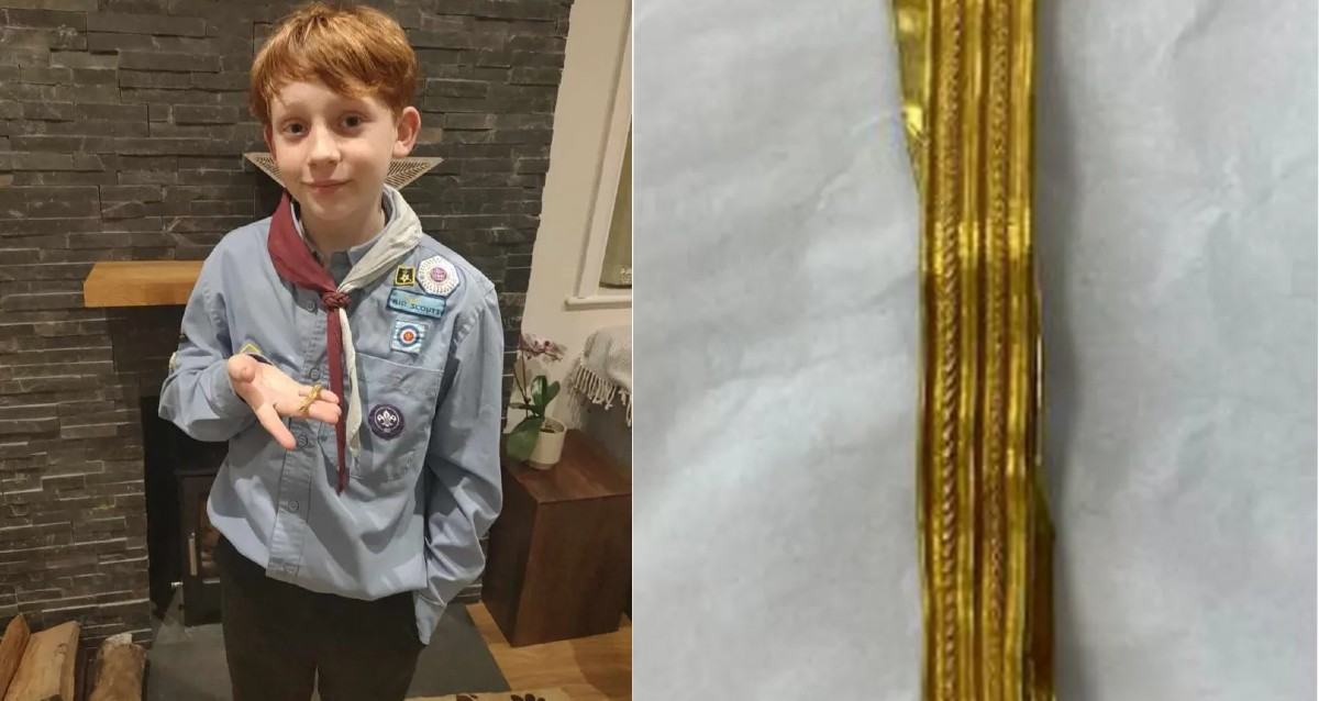 A 12-year-old walking his dog in England finds an ancient Roman ...
