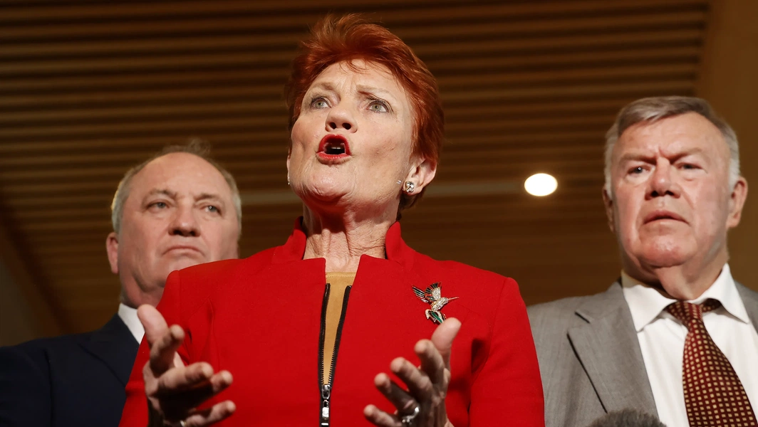 Barnaby Joyce predicts 'gotcha questions' for Hanson at NPC speech