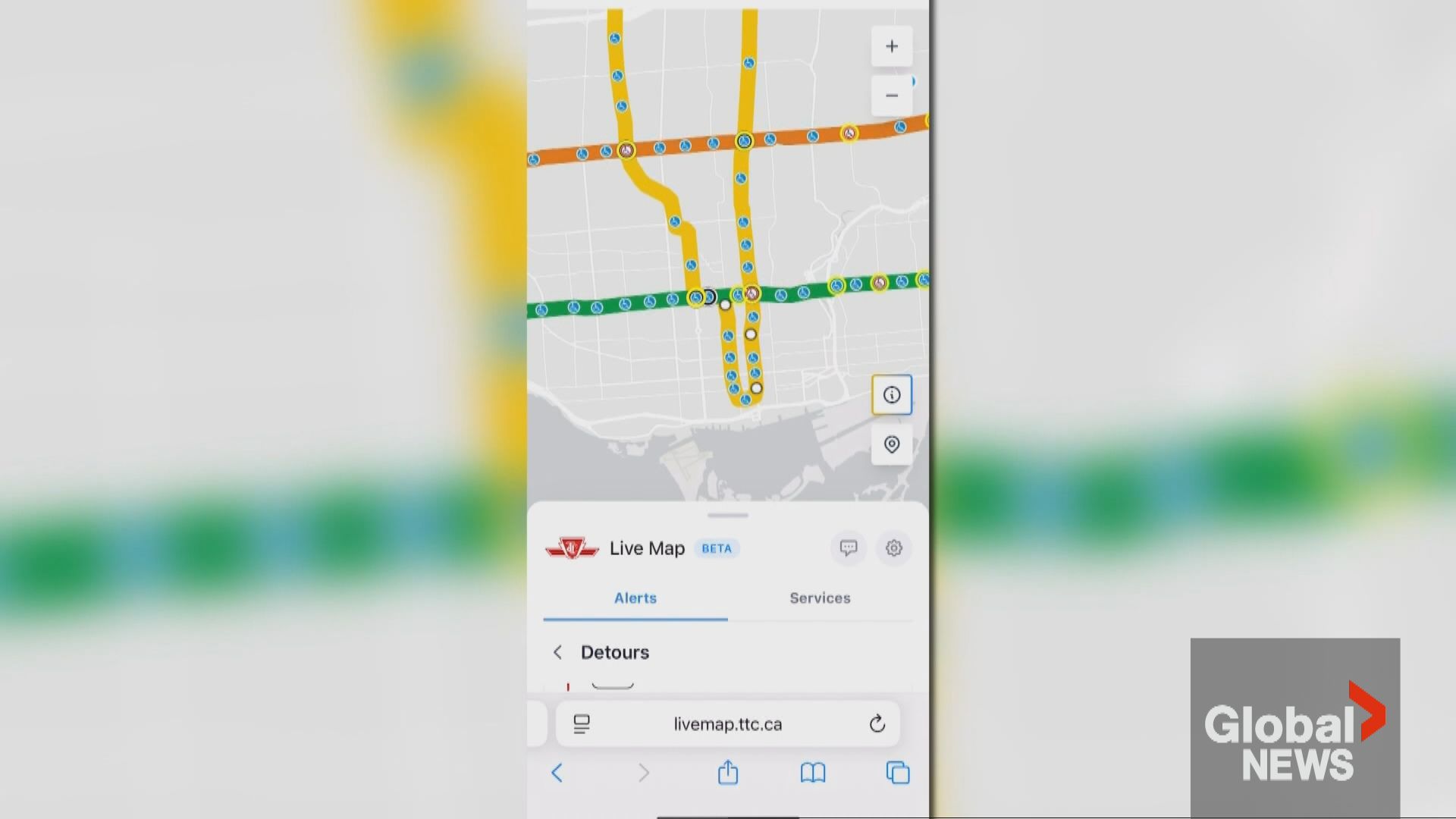 TTC riders now able to see real-time updates on new pilot website