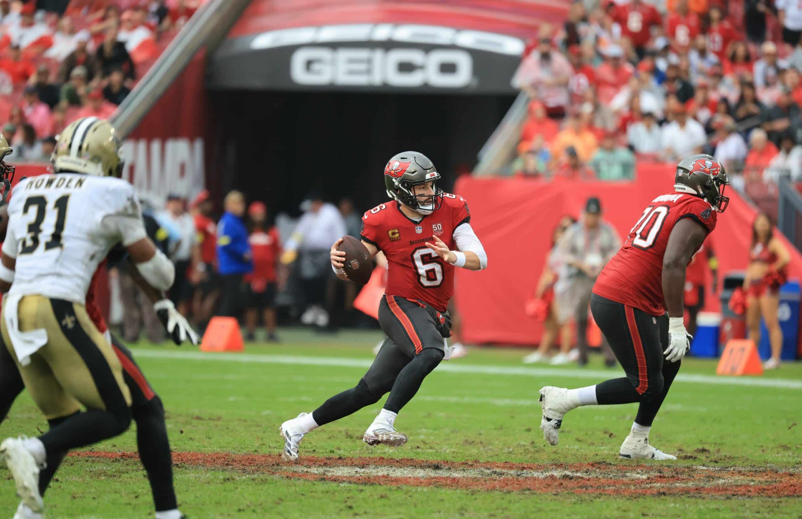 Kid clutter: Baker Mayfield’s wife Emily shares honest parenting ...