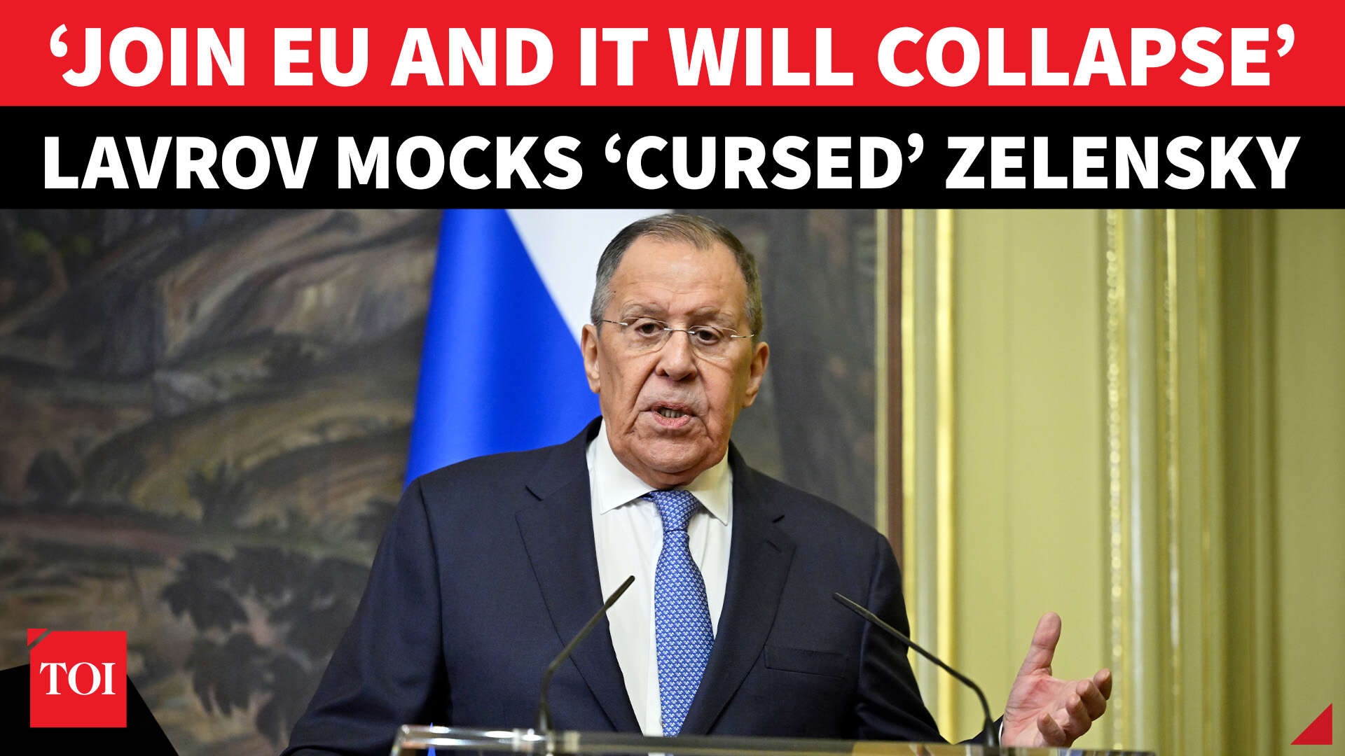 Lavrov says Ukraine's EU membership could militarize Europe; claims ...