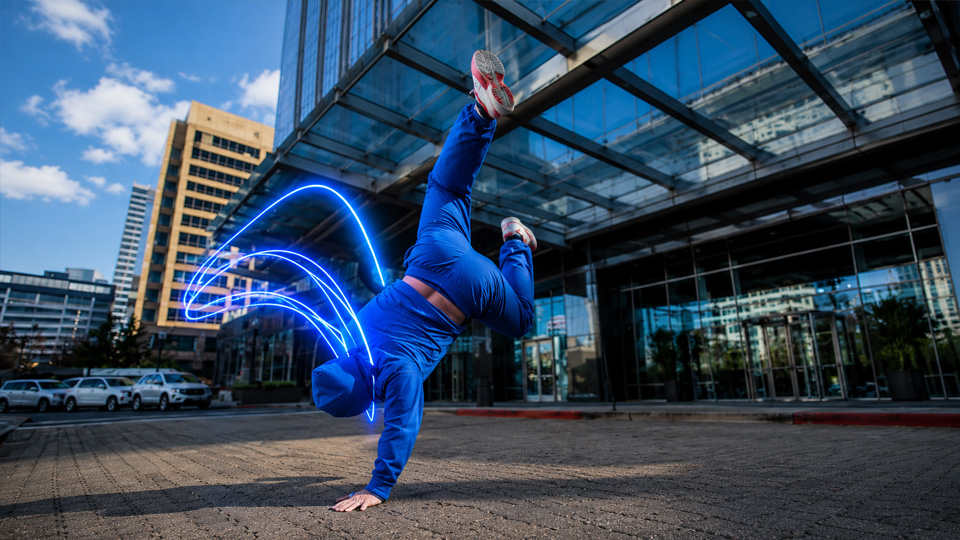 Sonic parkour chase delivers high speed movement
