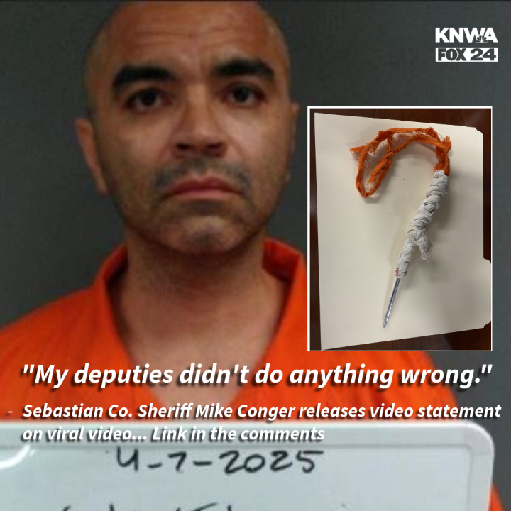 Sebastian County Sheriff’s Office responds to jail attack video, inmate ...