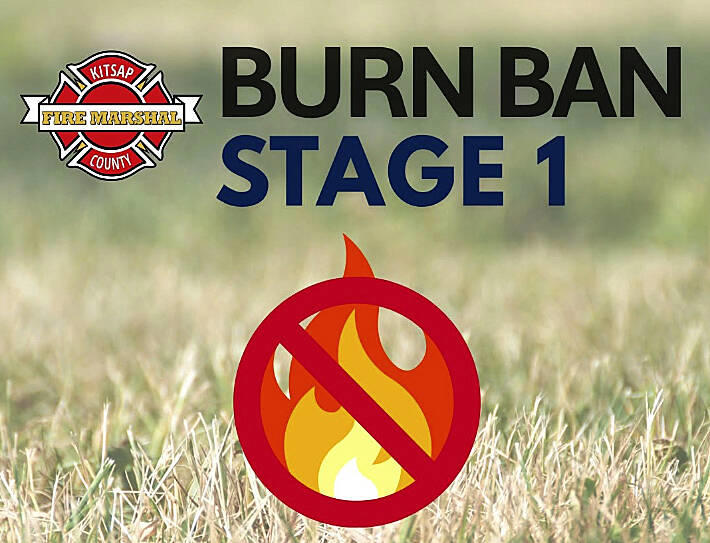 Stage one outdoor burn ban in Kitsap goes into effect June 22
