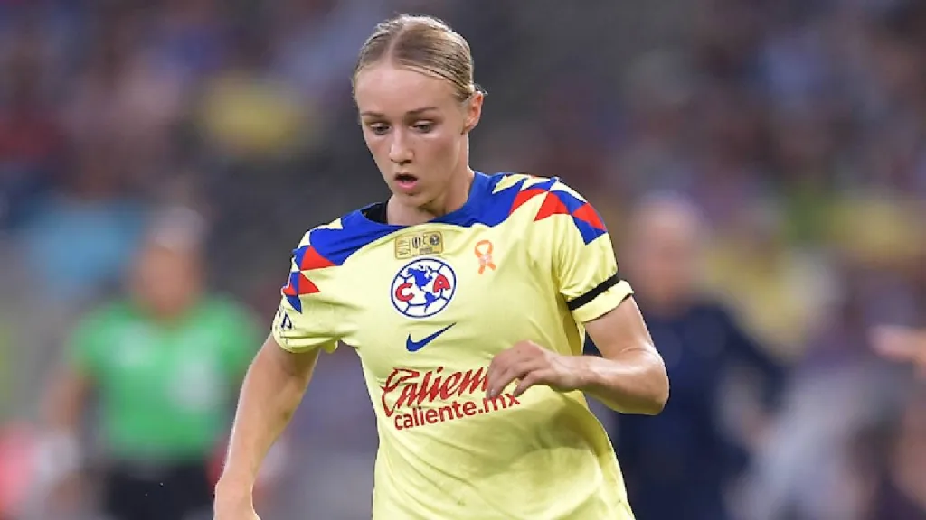 Sarah Luebbert de América femenil se casó y generó una duda entre la ...