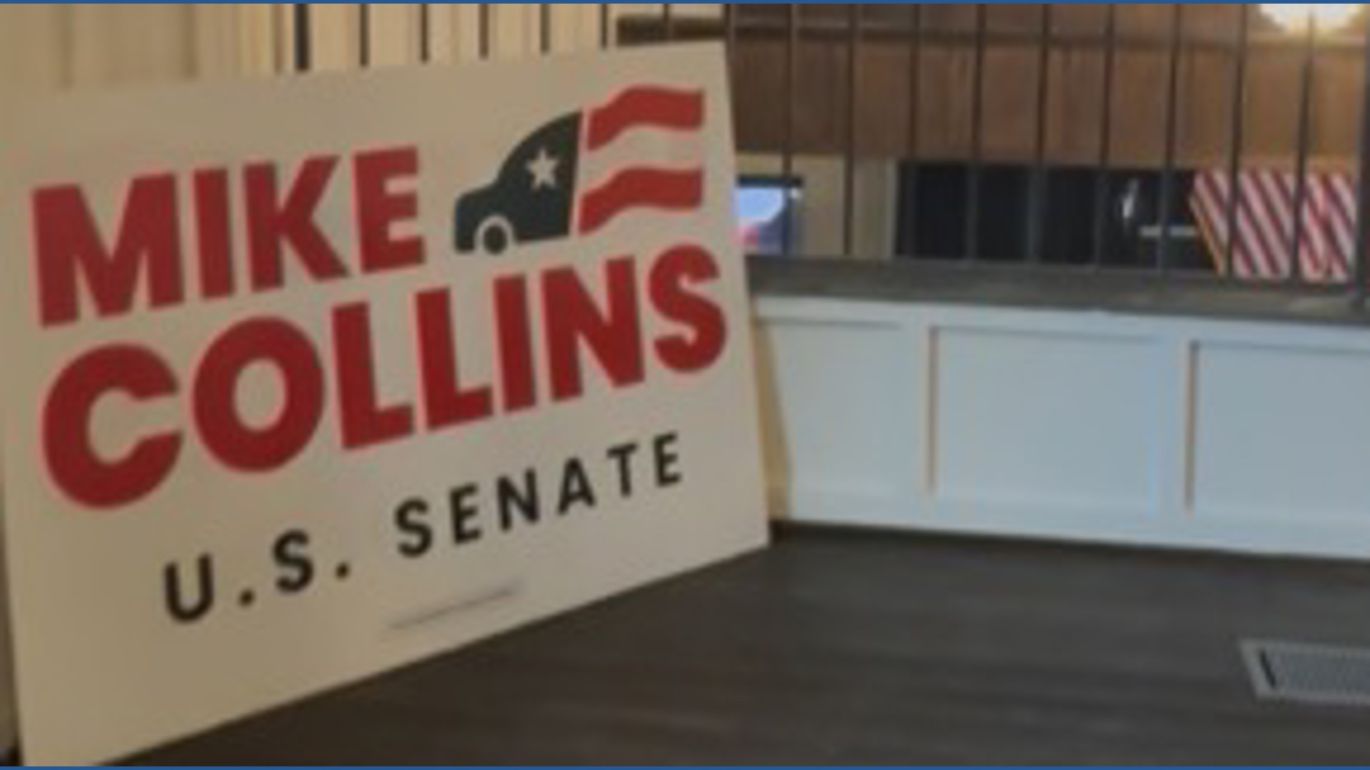Mike Collins team sets up watch party for the runoff election