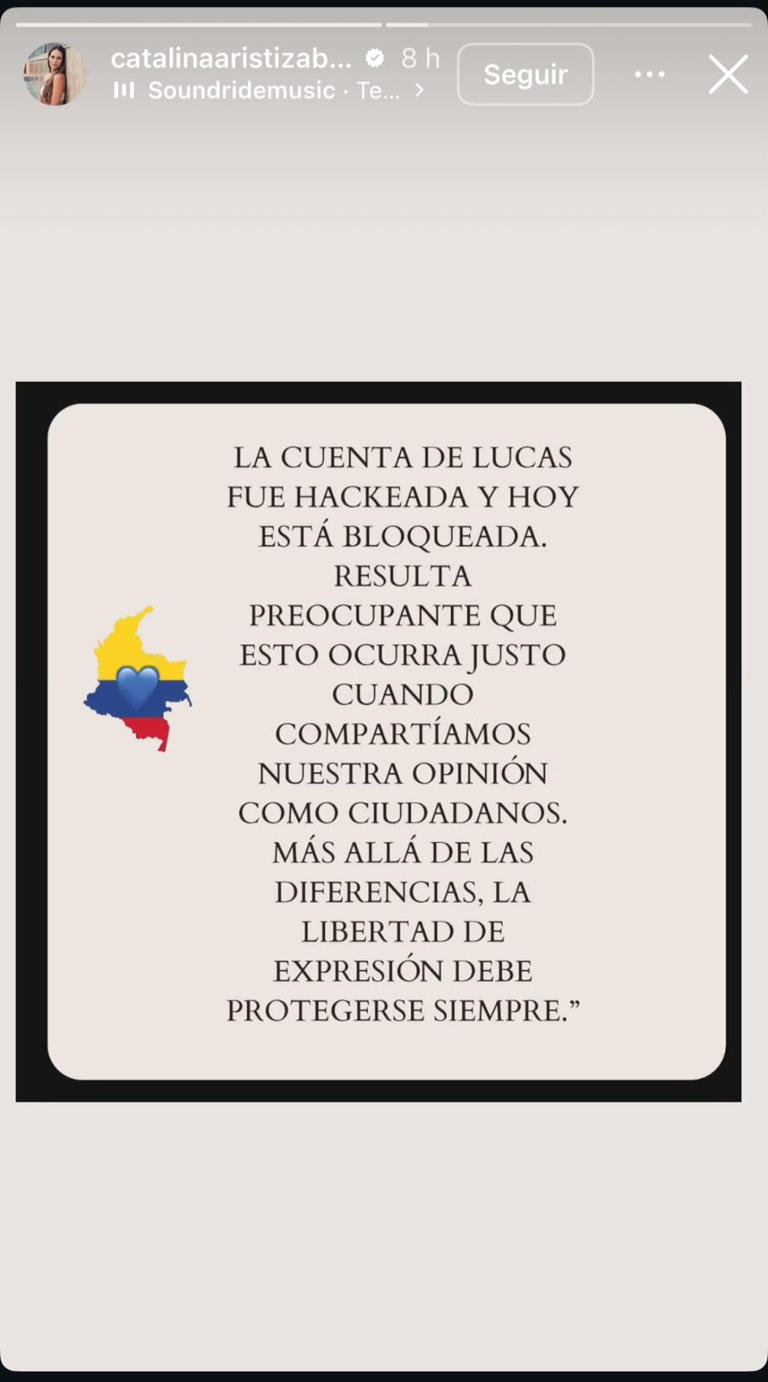 Catalina Aristizábal expuso indignante situación que vivió su esposo ...