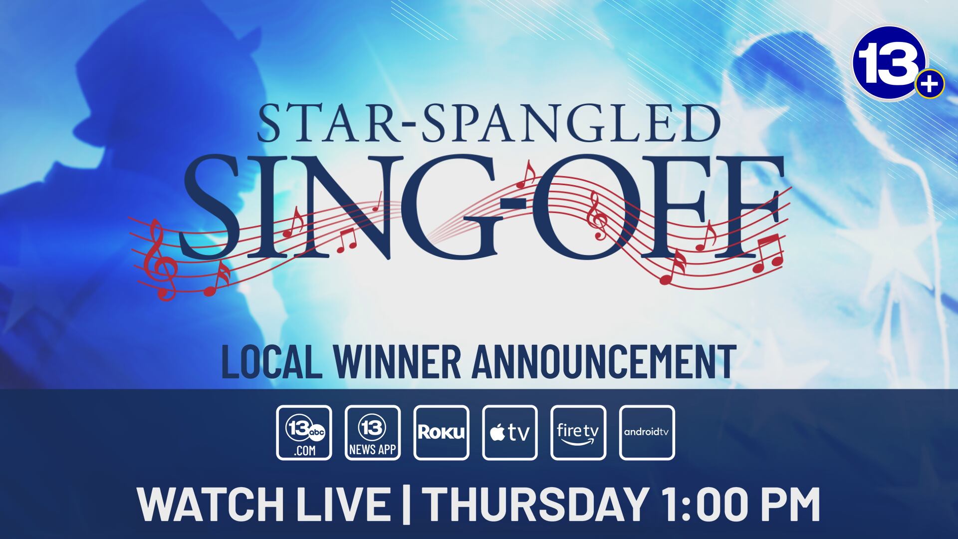 13abc unveiling local Star-Spangled Sing-Off winner during streaming ...