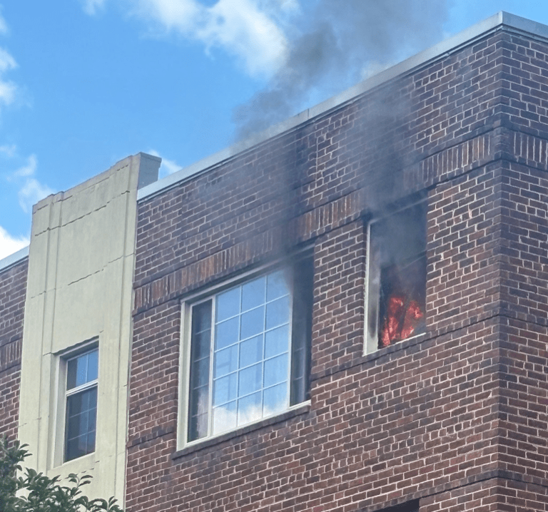 Three people, 1 dog displaced after Southeast DC fire
