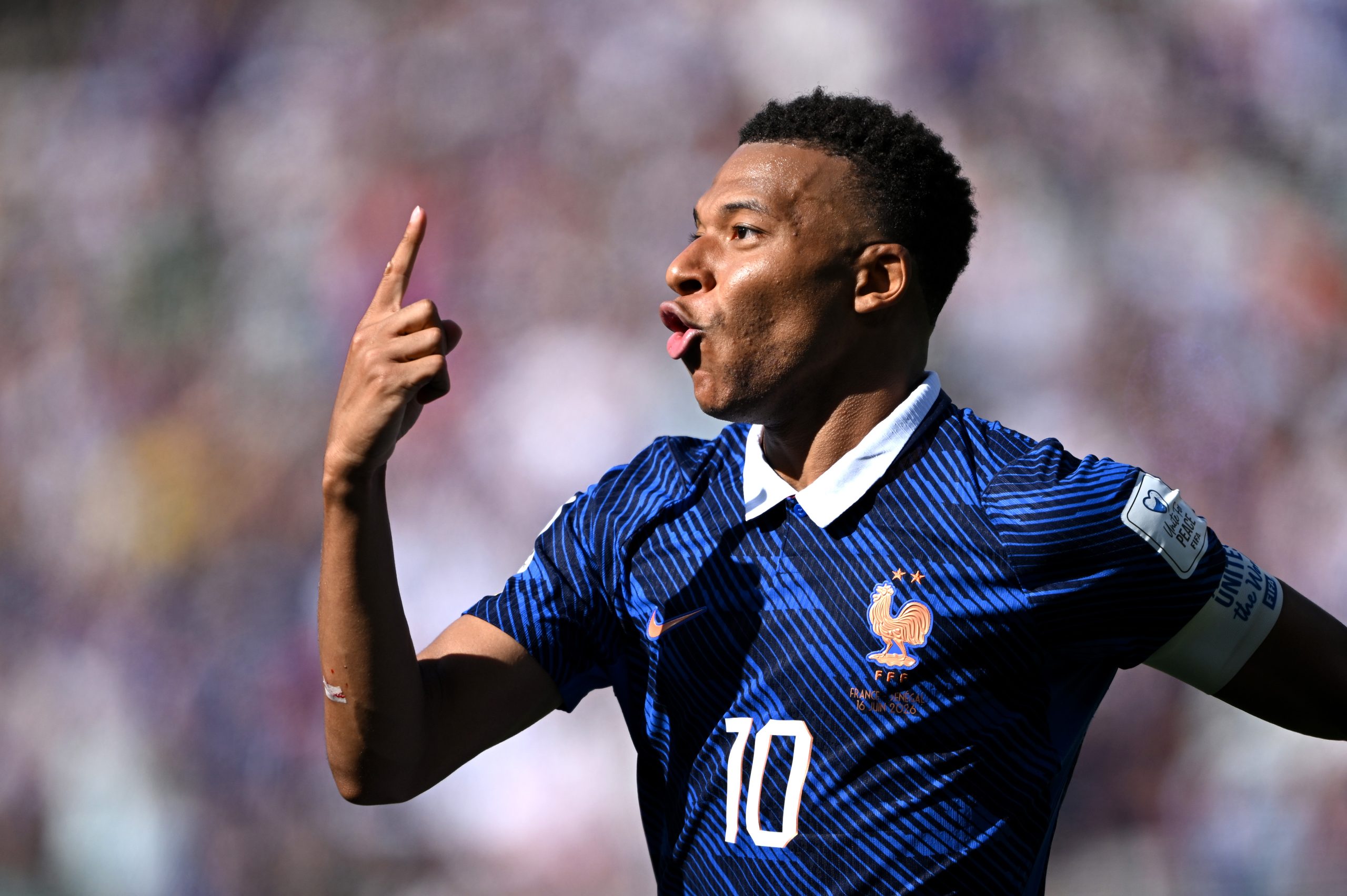 Kylian Mbappé's masterful performance vs. Senegal by the numbers
