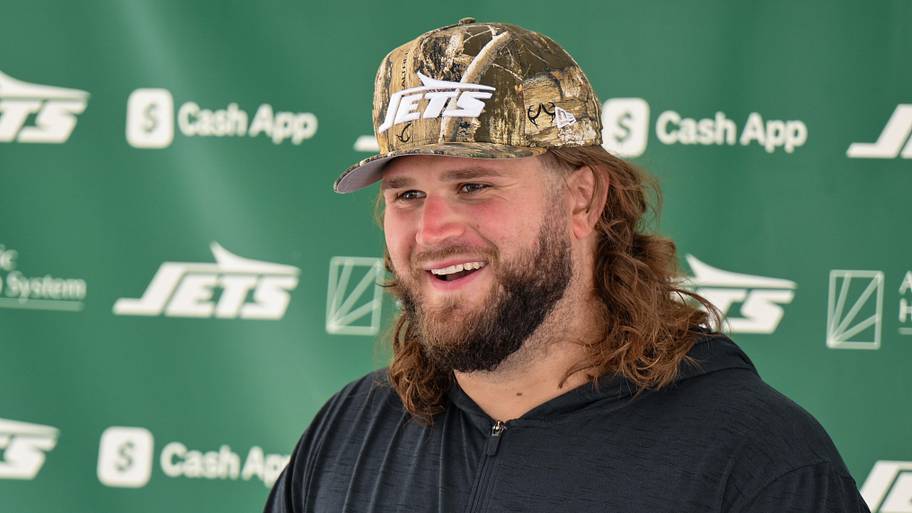 Jets' Joe Tippmann couldn't be happier to put contract concerns behind him