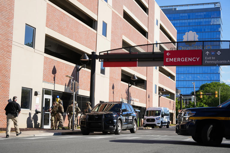 One killed, one injured at Delaware hospital as shooter remains at large
