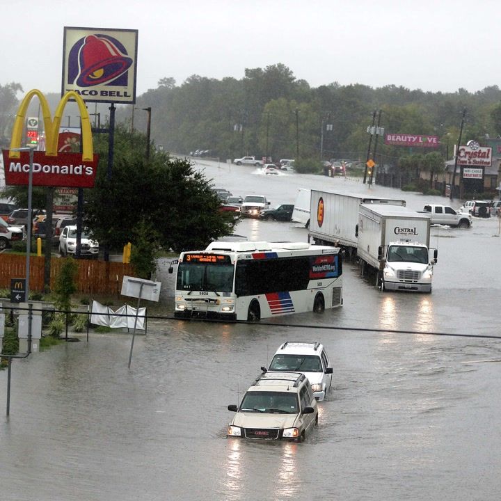 Gulf storm system brings dangerous flooding to the Woodlands