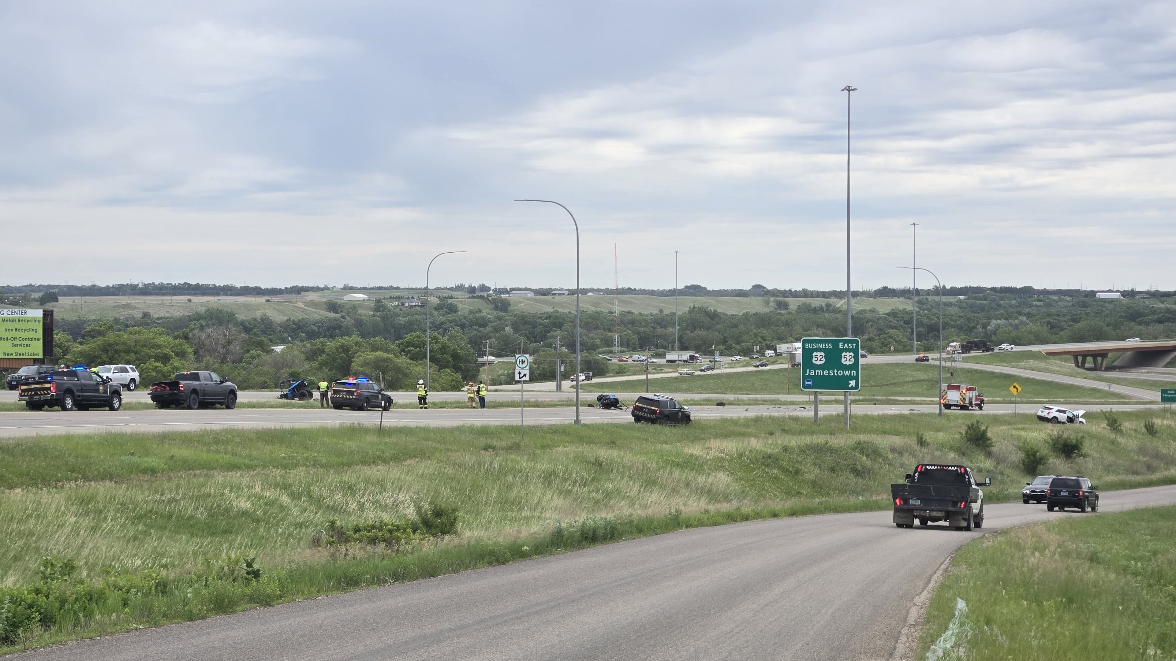 UTV driver killed in wrong-way head-on crash on Highway 2 in Minot