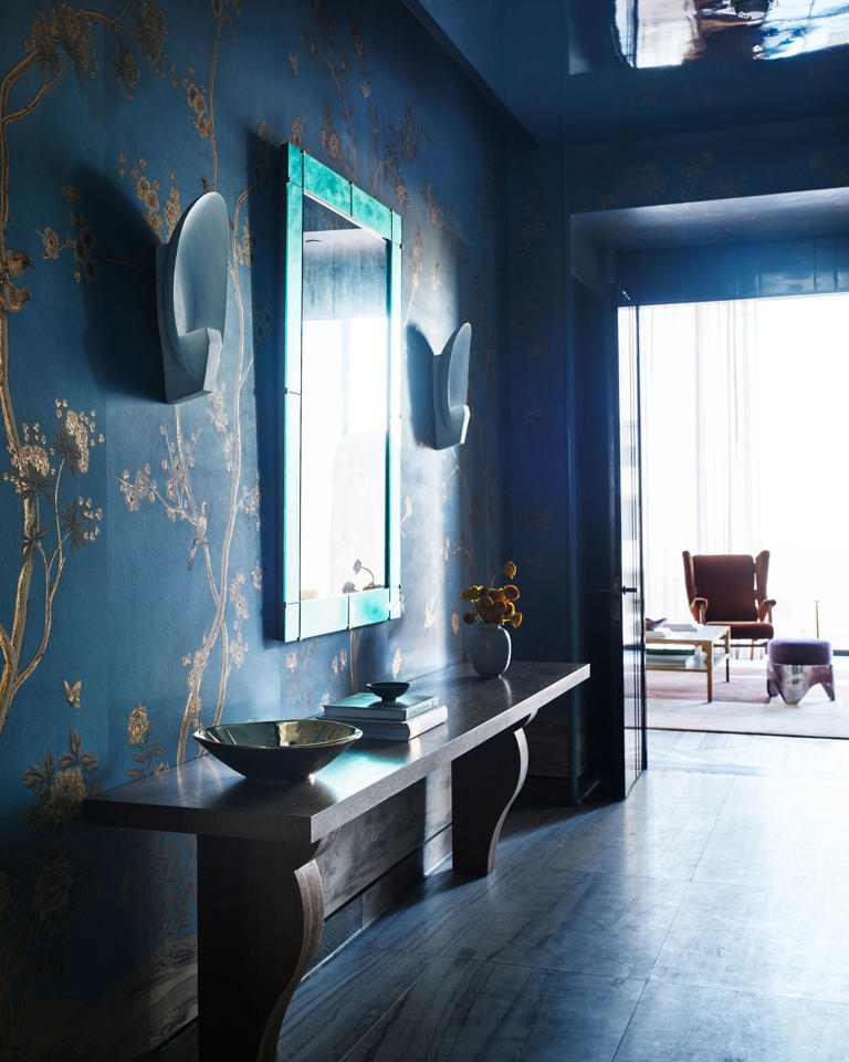 Inside a Manhattan high-rise where a couple’s different design ...