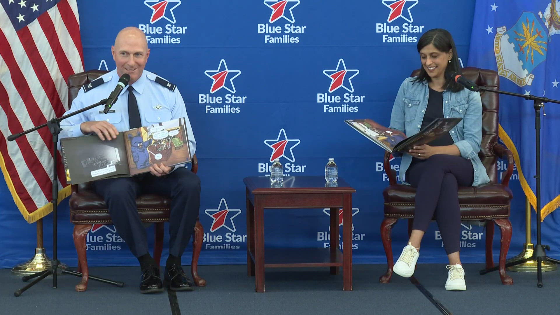 Second Lady Usha Vance visits MacDill to promote summer reading ...