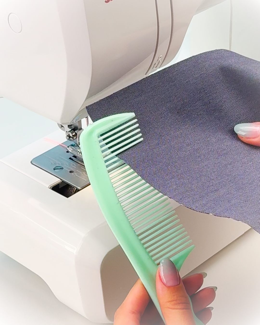Master your sewing with this handy comb technique