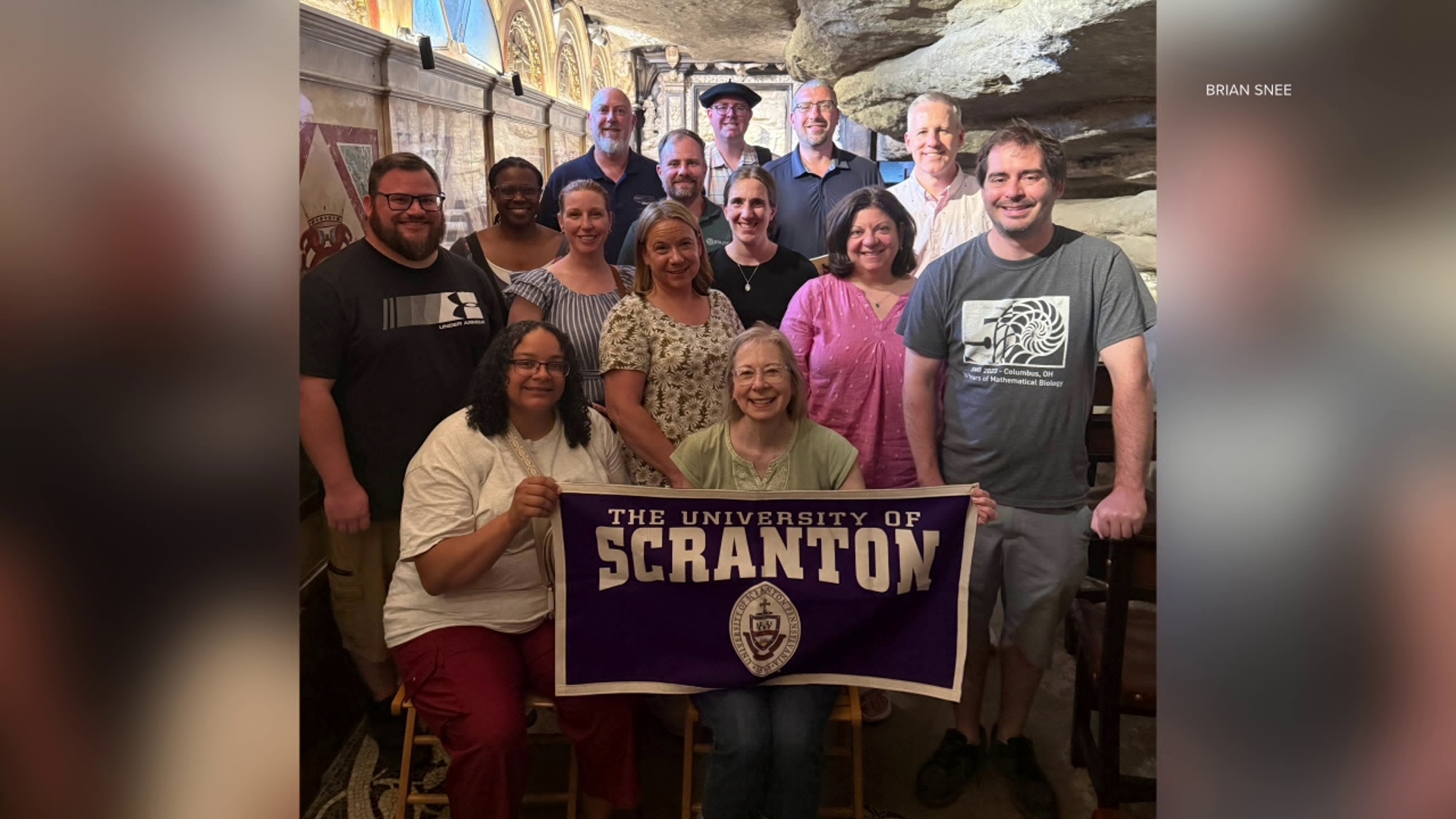 University of Scranton staff meet Pope Leo XIV