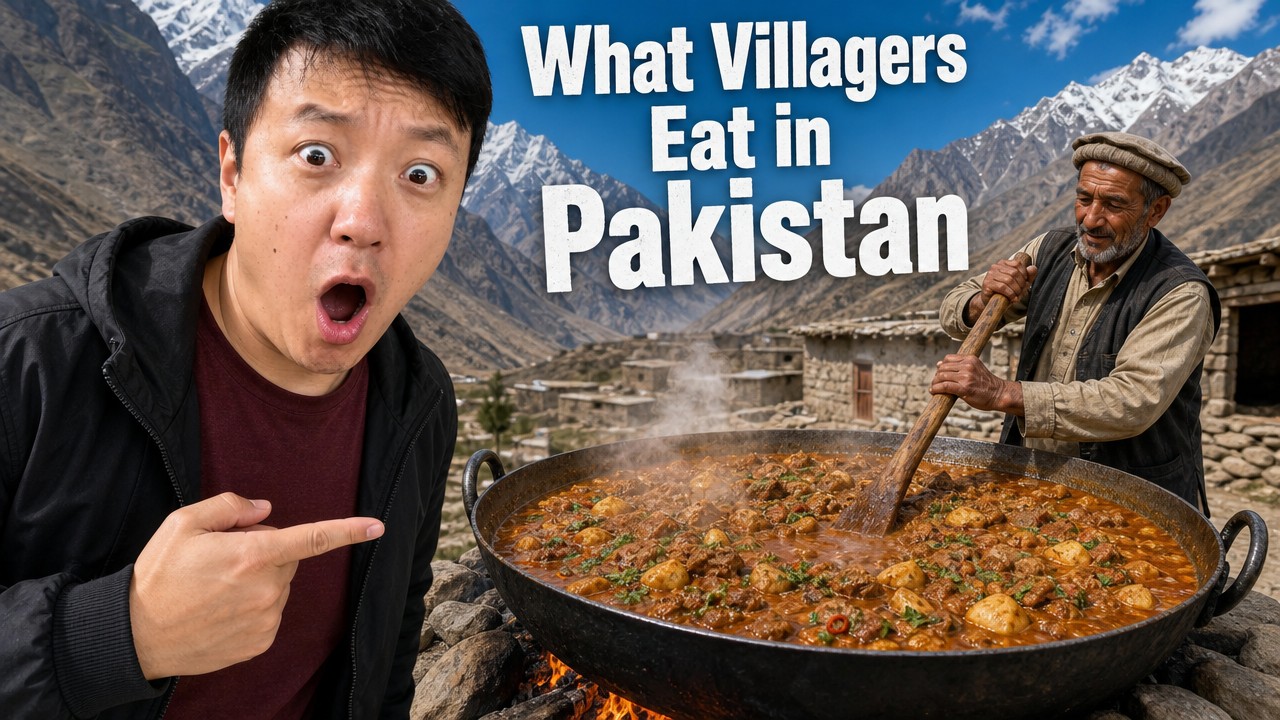 I discover what villagers really eat in Pakistan | Traditional village ...