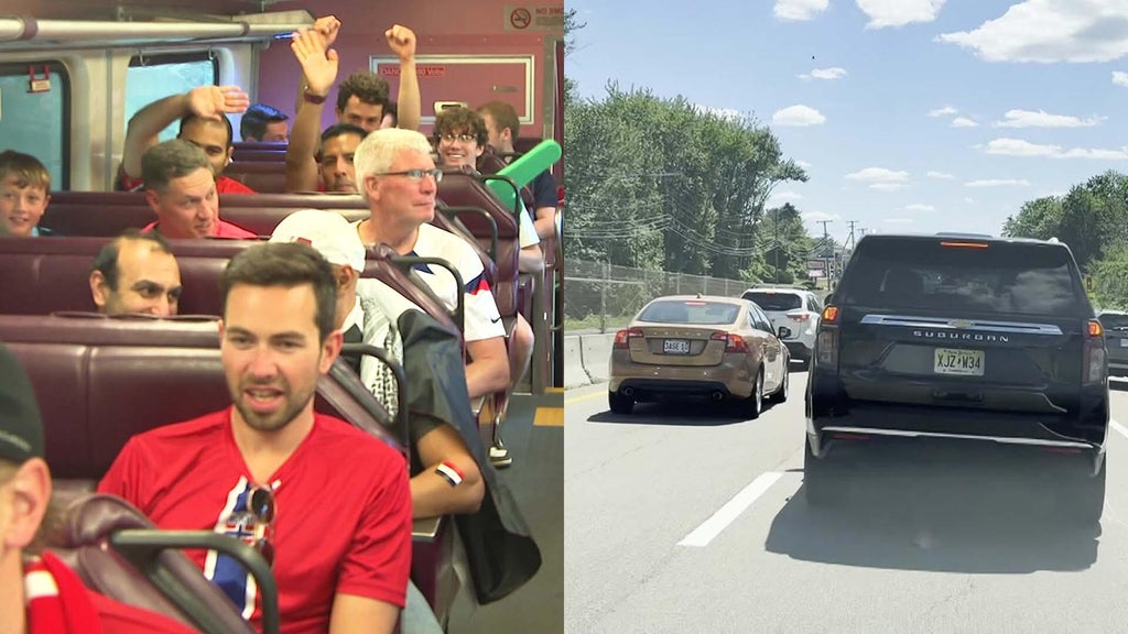 What the trip to Boston Stadium was like by train and car for the Iraq ...
