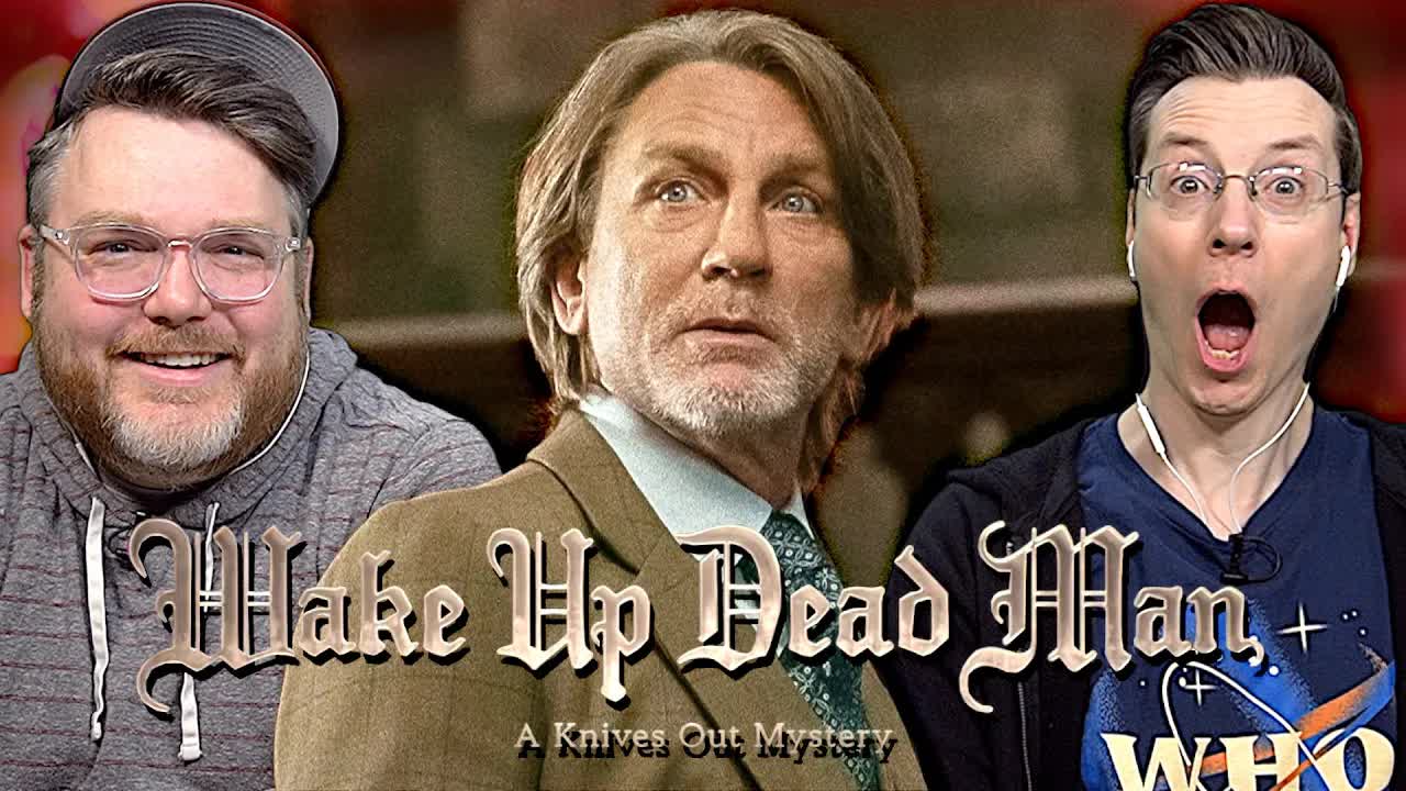 Wake up dead man first watch reaction | Knives Out 3 with Benoit Blanc
