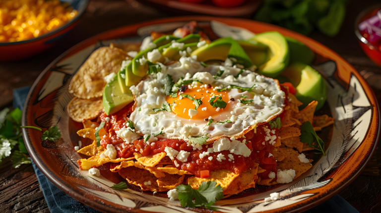 What does a traditional Mexican breakfast look like?