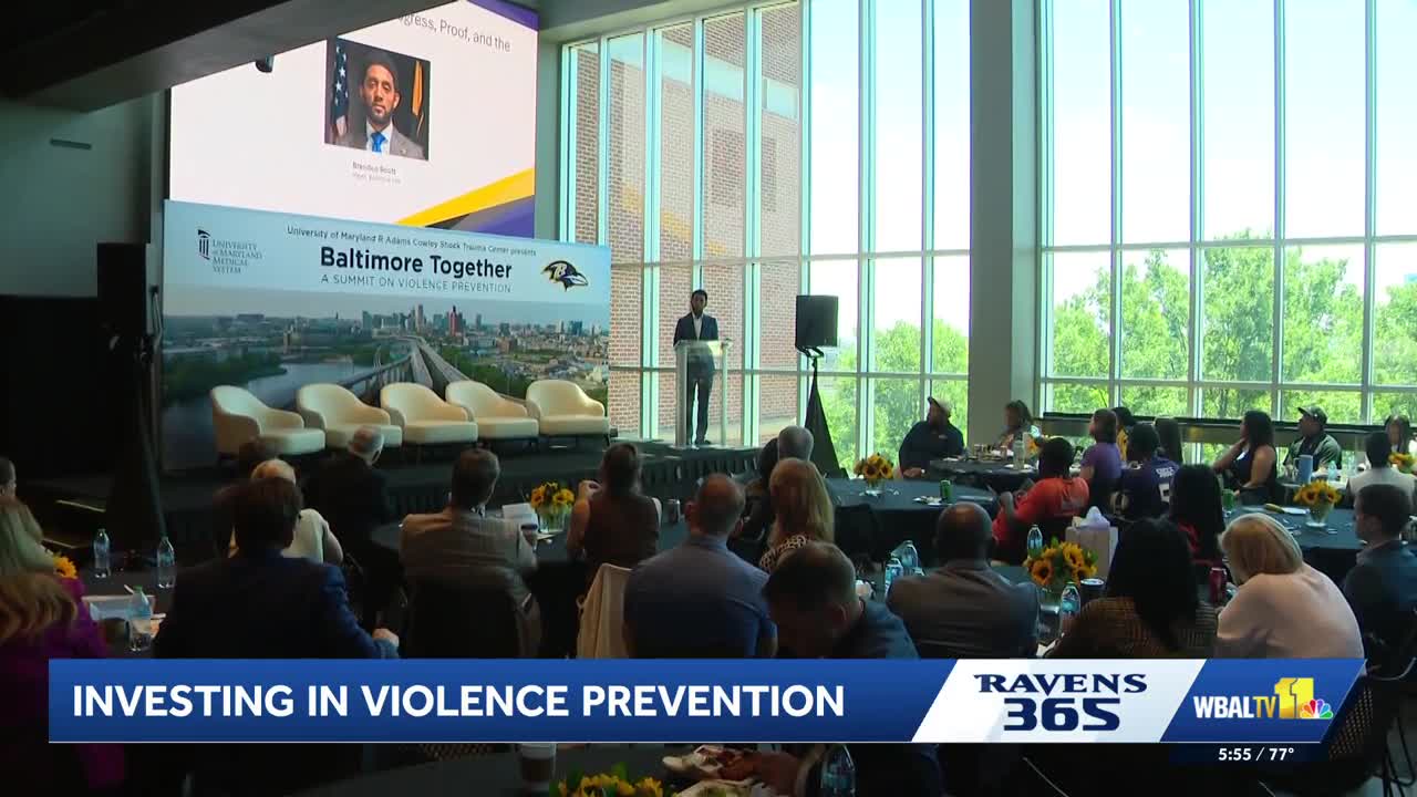 Ravens invest $1M to prevent violence in Baltimore