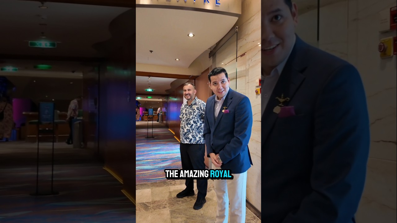 Final show on the Radiance of the Seas | Royal Genie package # ...
