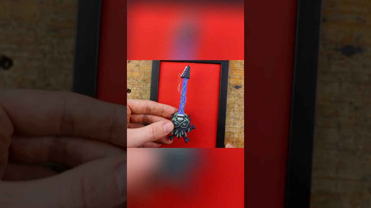 I built an epic weapon: The soul guitar!