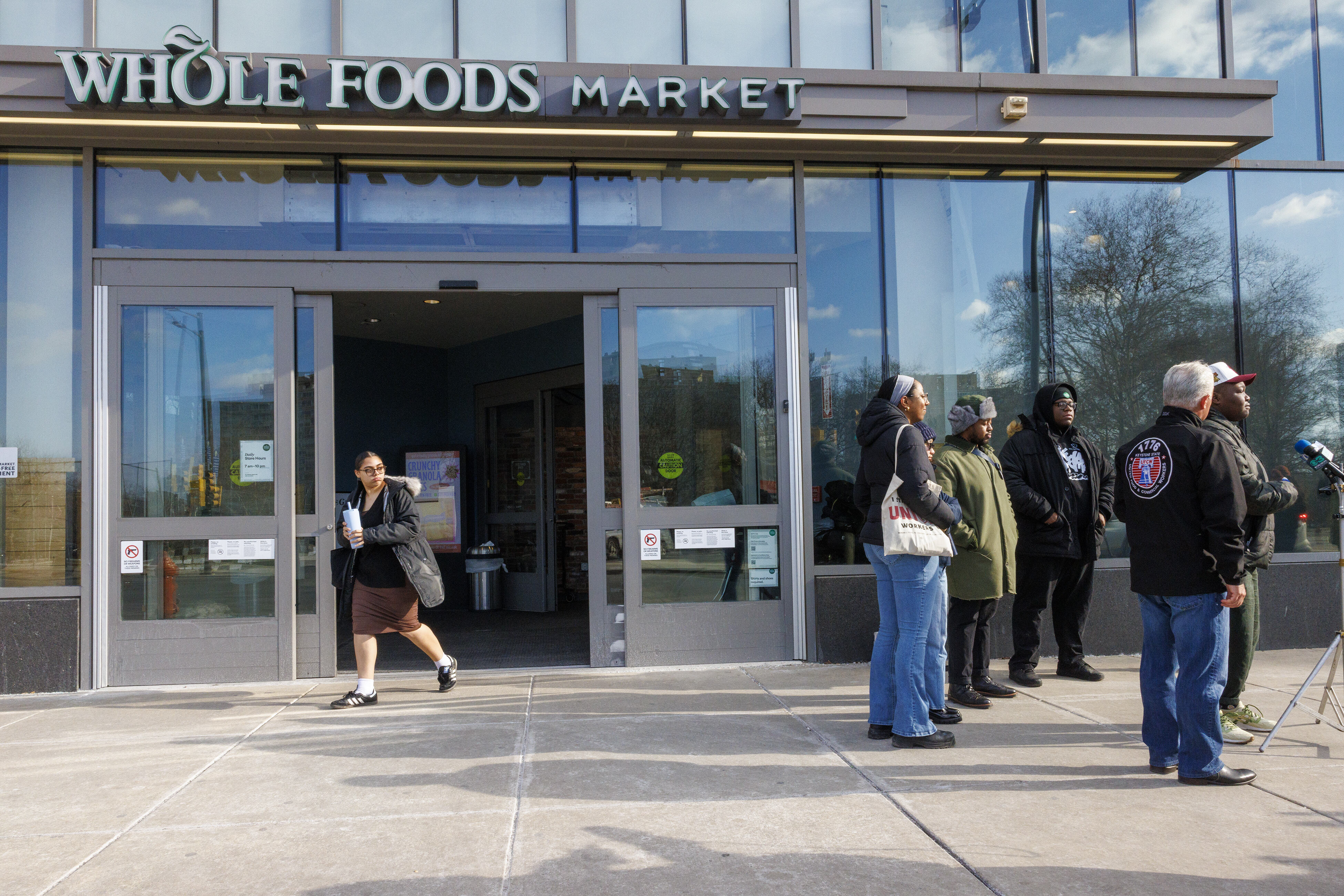 Whole Foods workers in Philadelphia voted to join a union in 2025. They ...