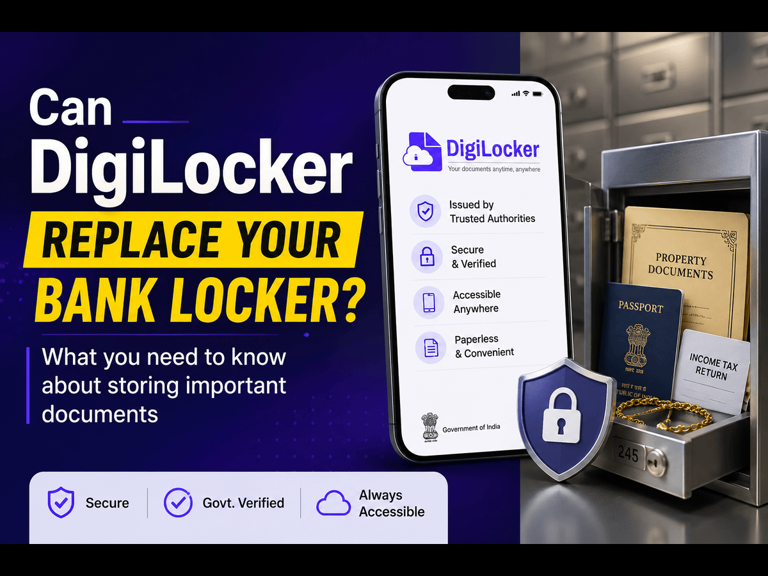 Can DigiLocker replace your bank locker? What you need to know about ...