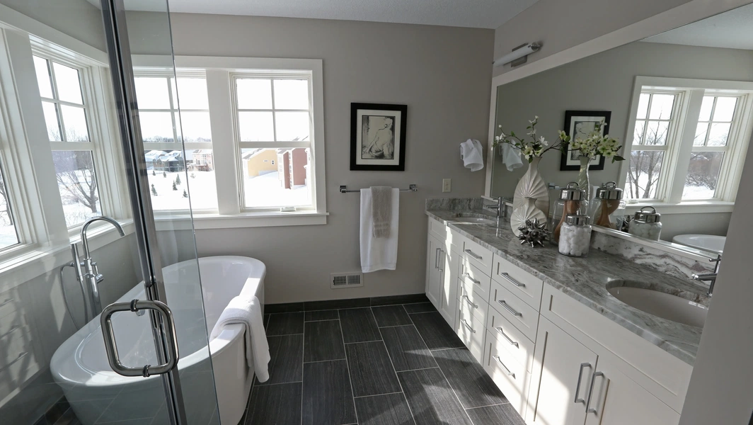 Bathroom trends that feel like home