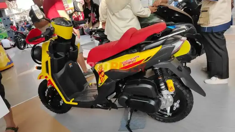 Yamaha GEAR ULTIMA x EXTRA JOSS tampil nyentrik di Jakarta Fair 2026 ...