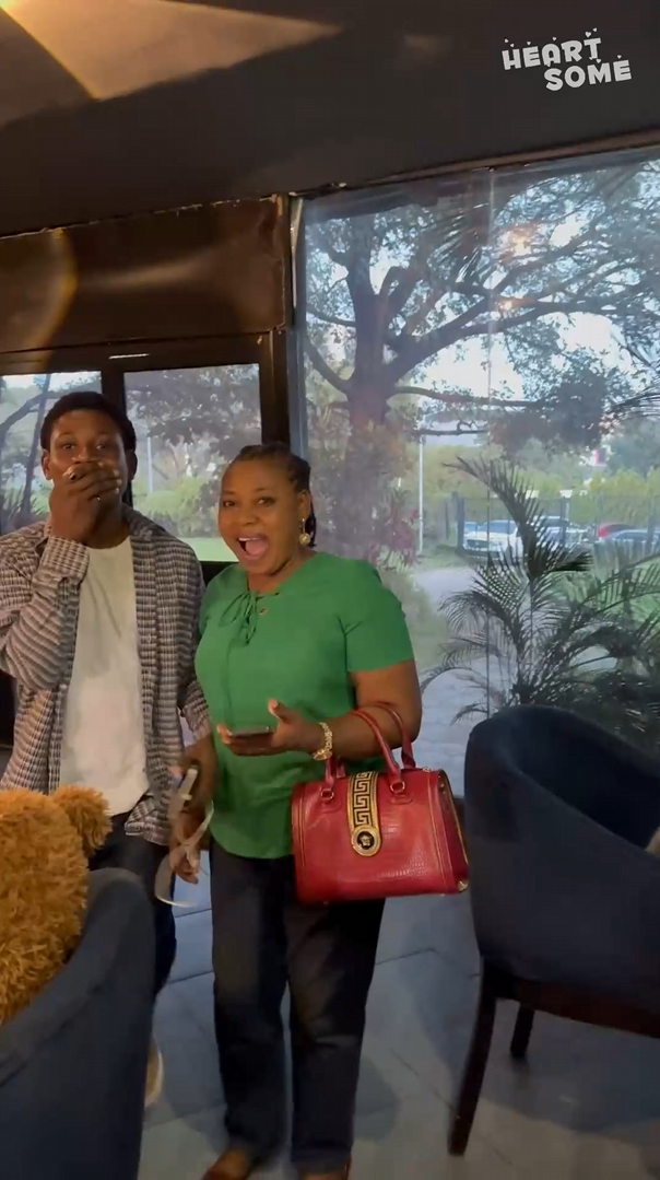 Man returns home after 3 years to celebrate his sister’s birthday