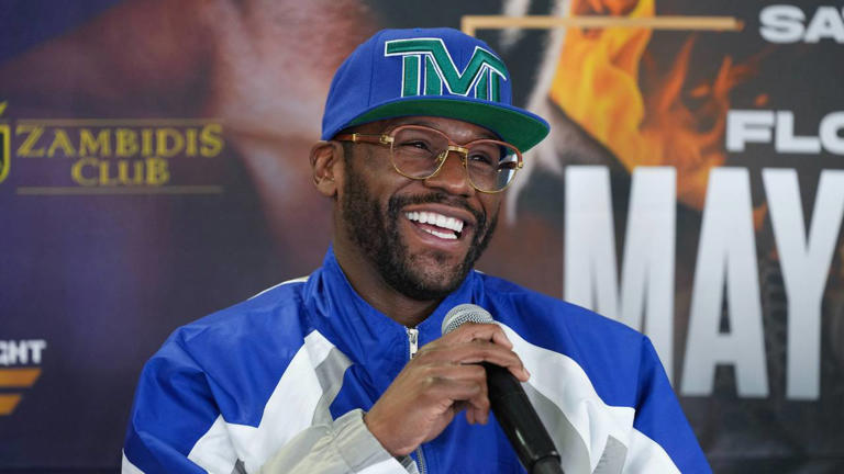 loyd Mayweather facing two felony charges after allegedly using a bad ...