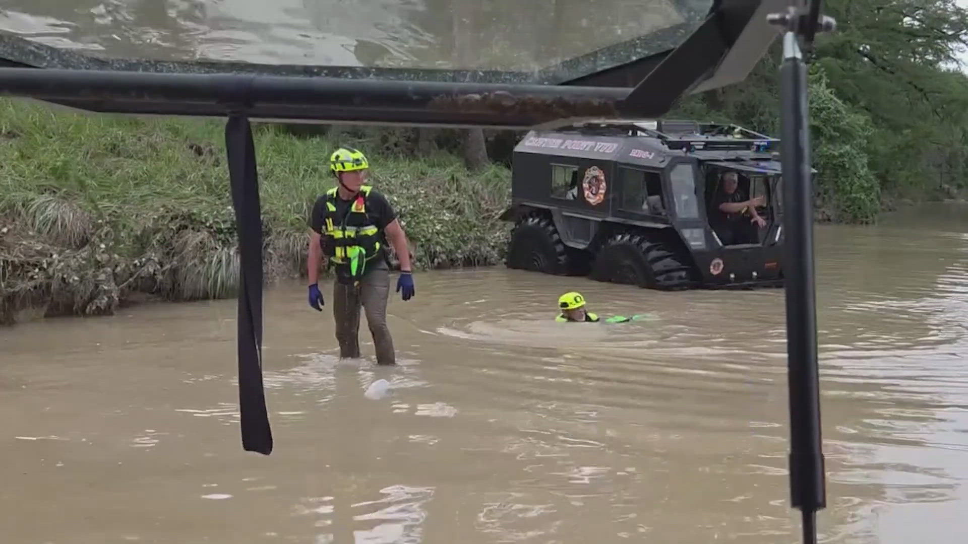 Hill Country VFD uses advanced river rescue machines in search efforts