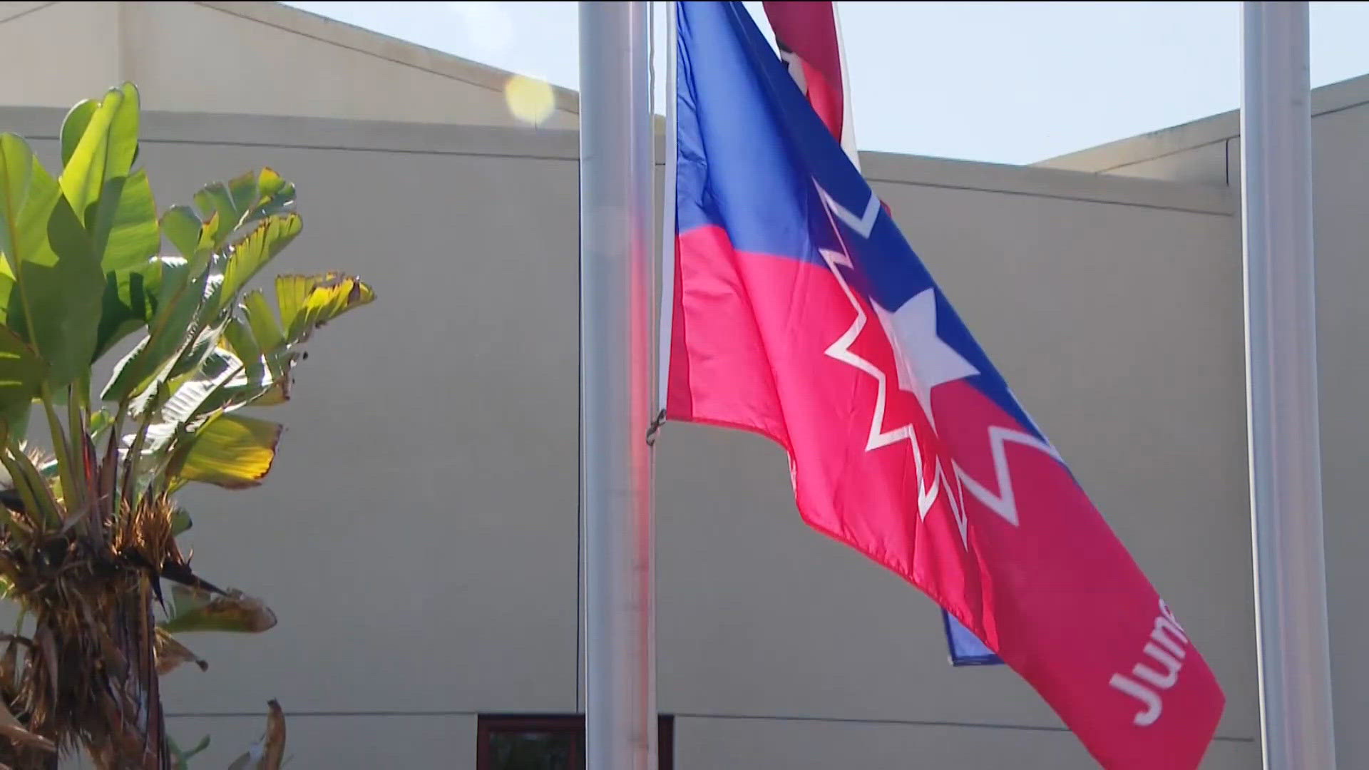 Chula Vista raises Juneteenth flag at City Hall